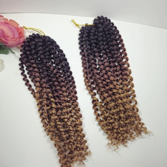 Hair | Ombre Brown Crochet Braids Ombre Passion Twist Hair 1 Inch ...